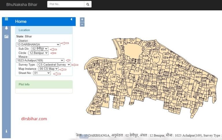 Dlrs Bihar Survey 2025(Dlrs Bihar Gov in) बिहार भूमि सर्वे, बिहार लैंड ...
